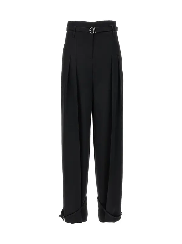 JIL SANDER Tailored Trousers - Black