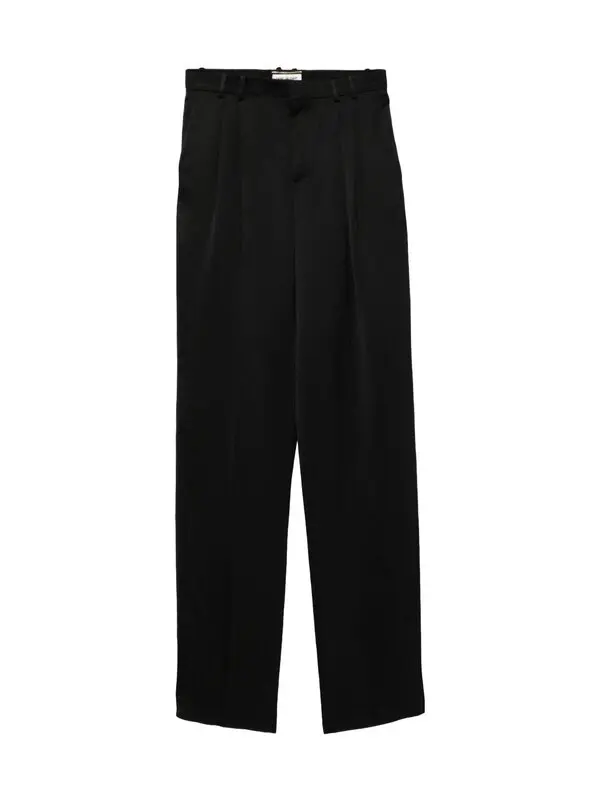 Saint Laurent Silk Pants - Multicolor