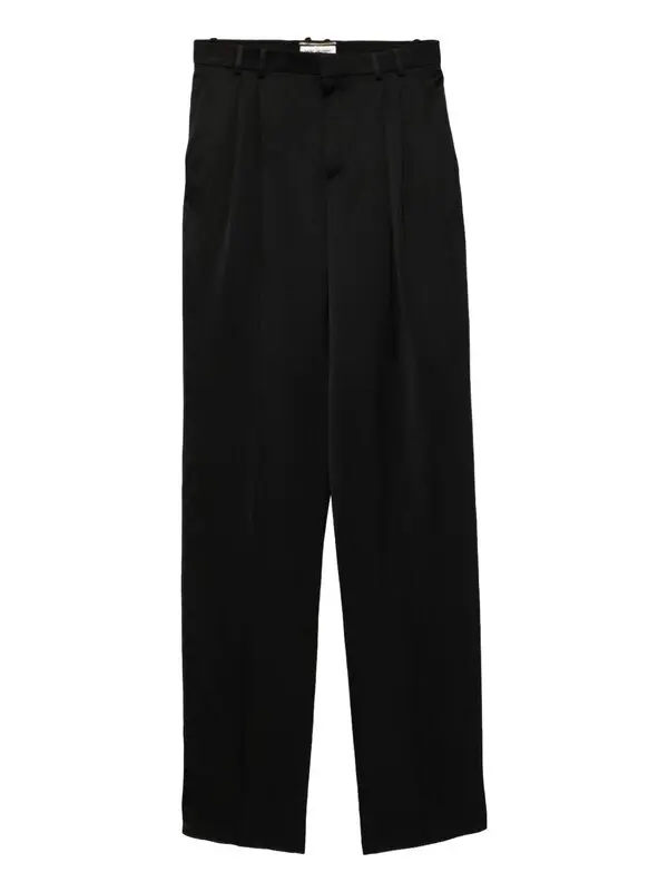 Saint Laurent Silk Pants - Multicolor