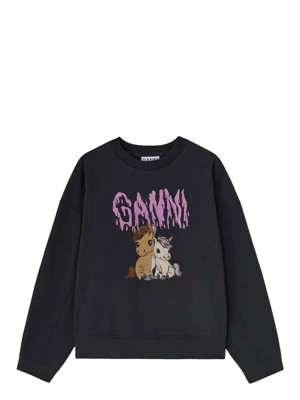 GANNI Islands Sweatshirt - Multicolor
