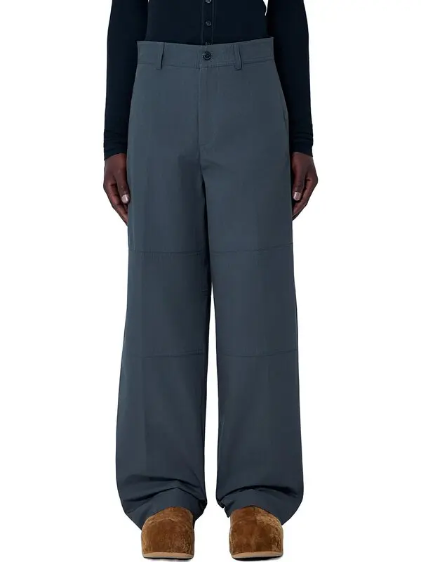 Dries Van Noten Wide-leg Trousers - Gray