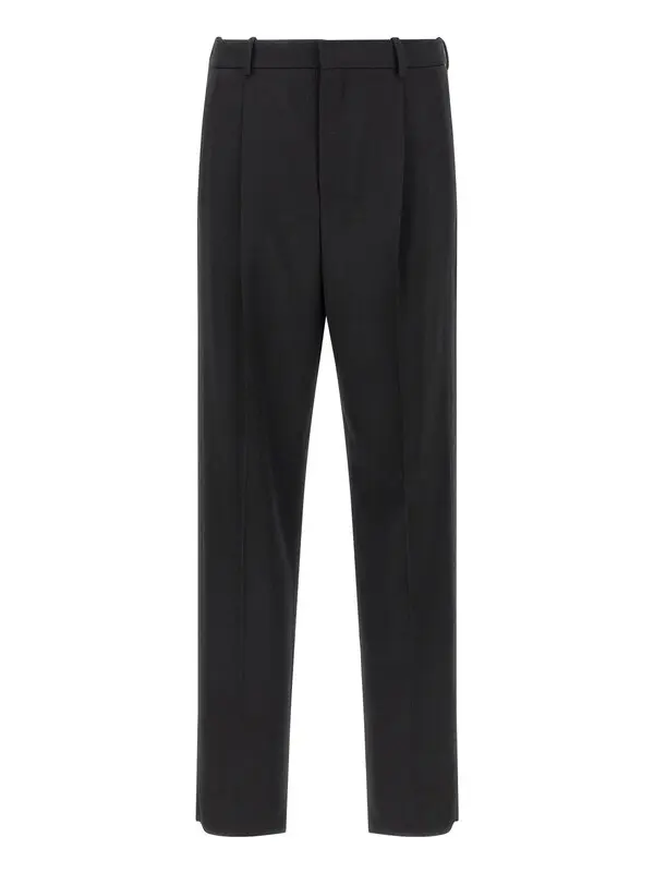 Saint Laurent Smocking' Pants - Black