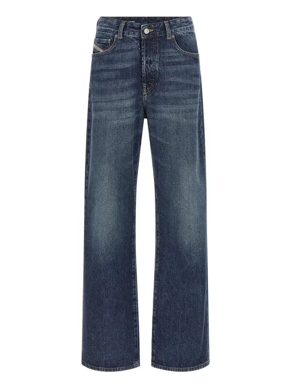 DIESEL® D-sent Wide Leg Jeans - Blue