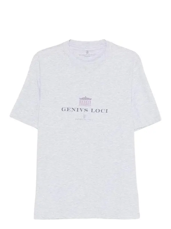 Brunello Cucinelli Grey T-shirts & Vests T-shirts - Gray