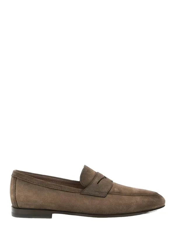 Santoni Carlos' Loafers - Brown