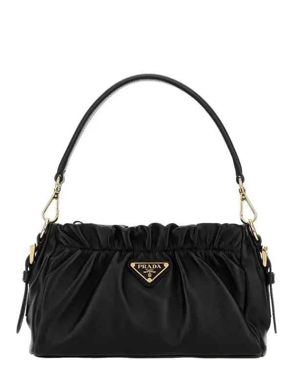 Prada Nappa Leather Handbag - Black
