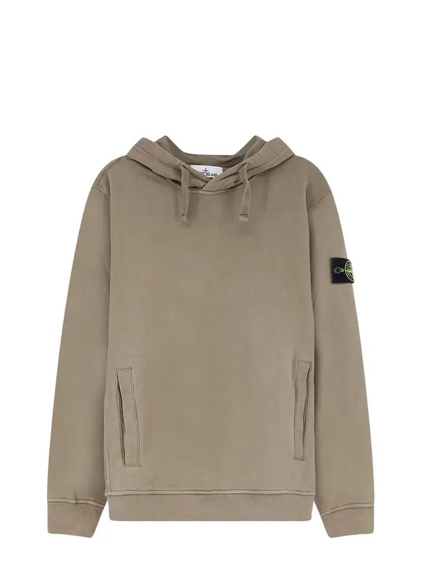 Stone Island Organic Cotton Hoodie - Multicolor