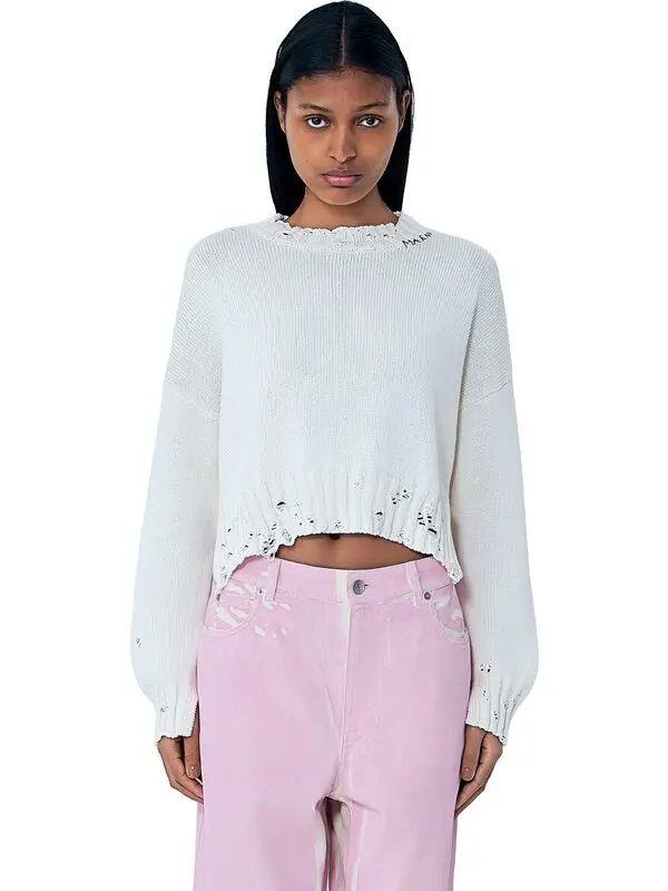 Marni Logo Motif Pullover - Multicolor
