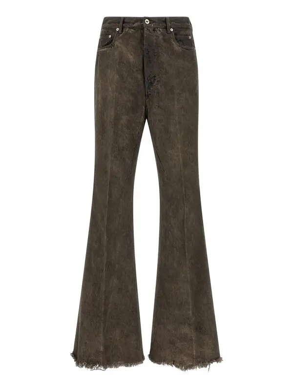 Rick Owens Bolan Bootcut Jeans - Gray