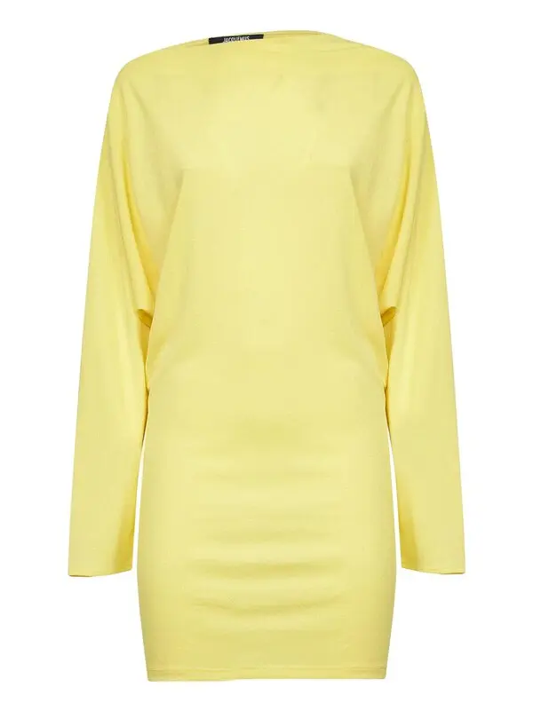 Jacquemus The Mistral Cowl-back Mini Dress - Multicolor