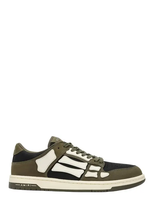 Amiri Skel Top Low Sneakers - Black