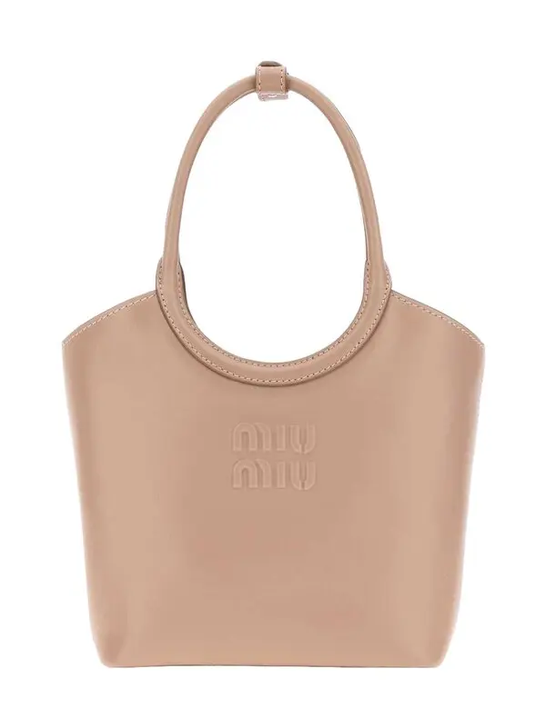 Miu Miu Vitello Mini Bag - Brown