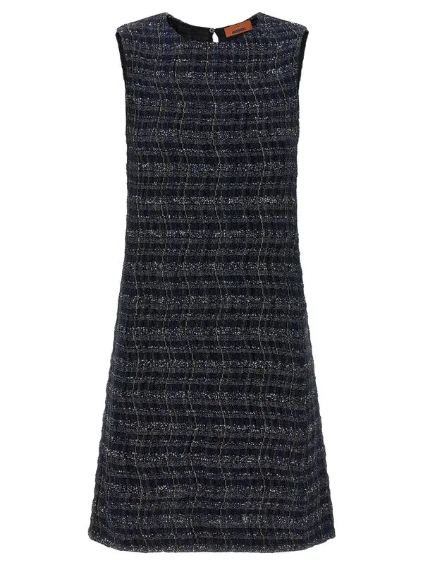 Missoni Check Pattern Dress - Multicolor
