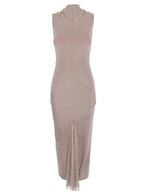 Rick Owens Sliced Tech Fabric Dress - Multicolor