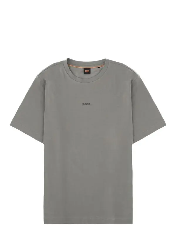 BOSS T-shirt With Logo - Green