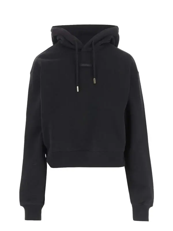 Jacquemus Le Hoodie Gros Grain - Black