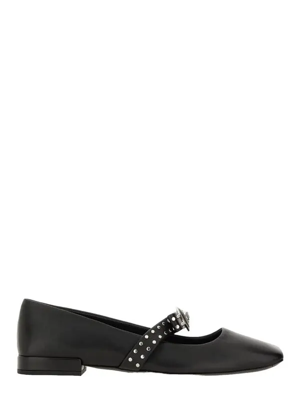 Versace Ballerina Ribbon With Studs - Black