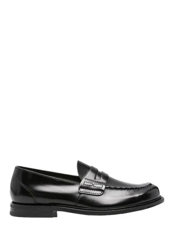 Church's Calf Leather Loafers - Black