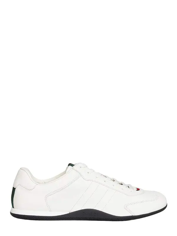 Gucci Smooth Leather Shift Sneakers - Multicolor