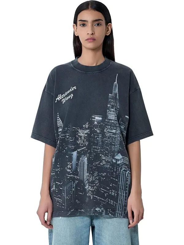 Alexander Wang Cotton Jersey T-shirt - Black