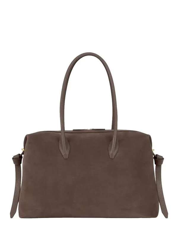 Yuzefi Large Brioche Duffle Bag - Brown