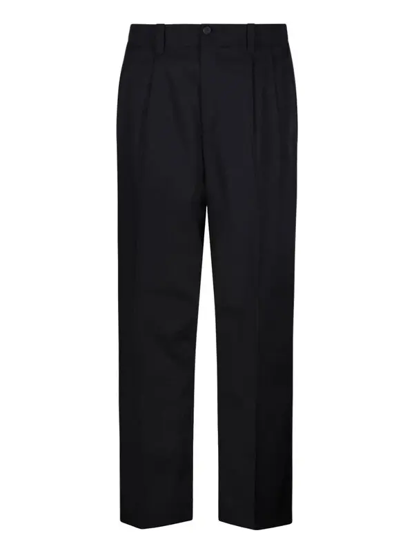 GOLDEN GOOSE Virgin Wool Trousers - Black