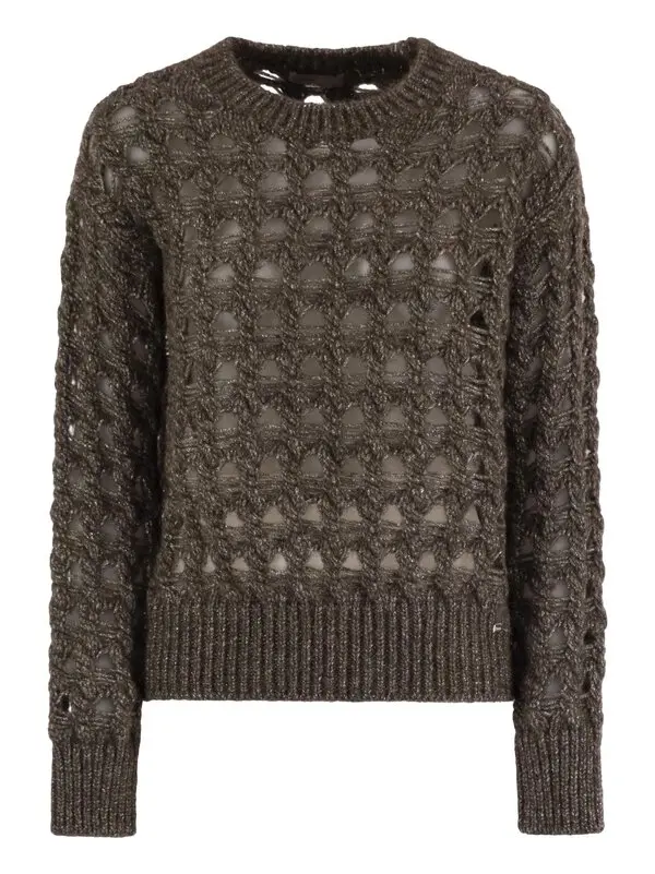 Herno Alpaca And Wool Resort Jumper - Brown