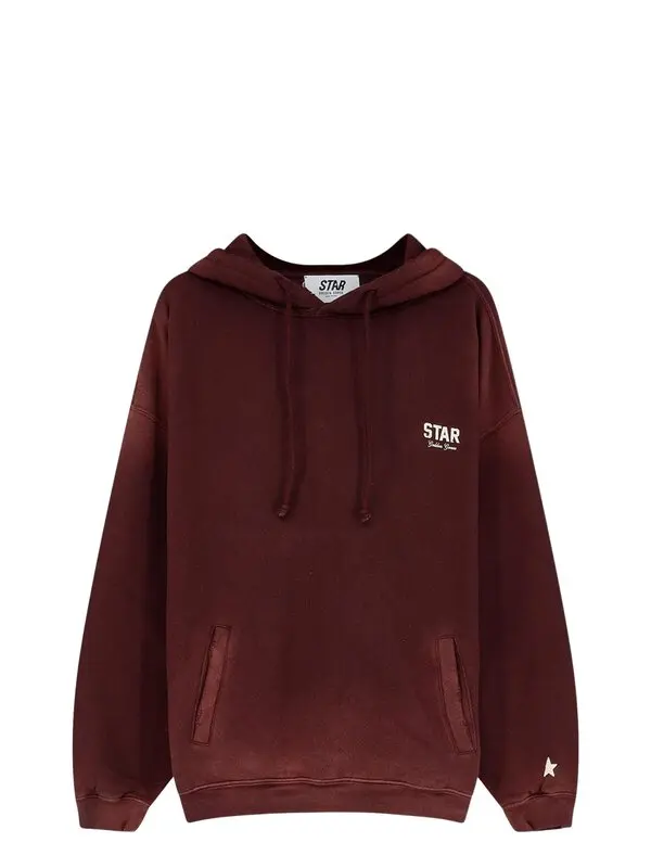 GOLDEN GOOSE Oversized Cotton Sweatshirt - Multicolor