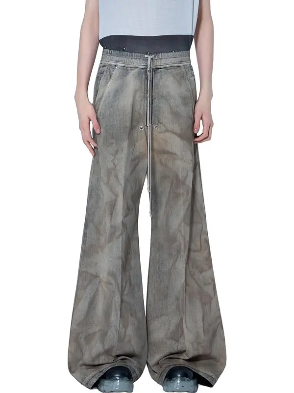 Rick Owens Wide Bela Pants - Cream