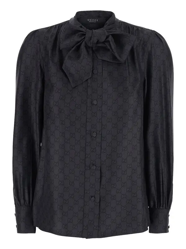 Gucci Twill Print Shirt - Multicolor