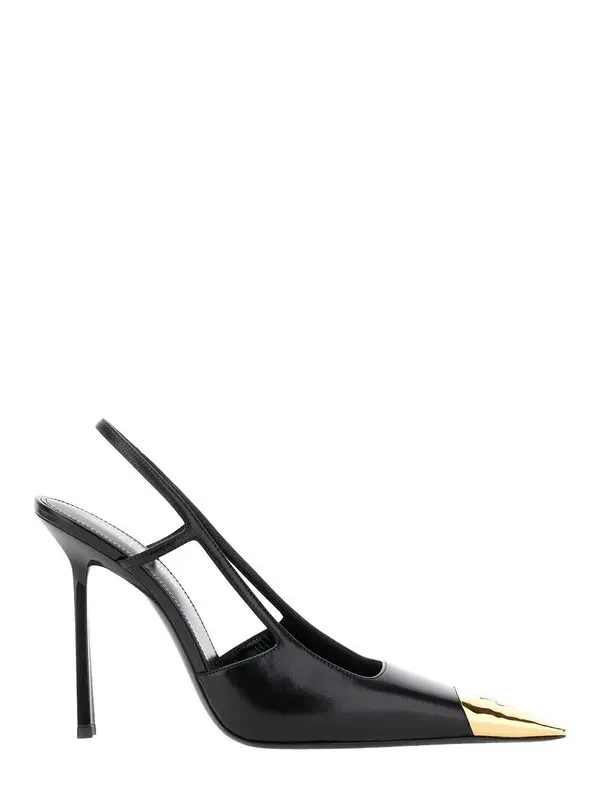 Saint Laurent Jeanne 110 Slingback Pumps - Multicolor