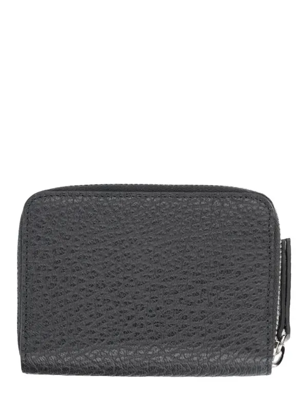 MAISON MARGIELA Portamonete Con Anello Per Chiavi - Black