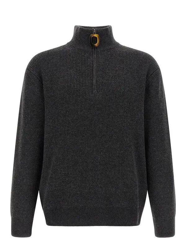JW Anderson Half-zip Sweater - Gray
