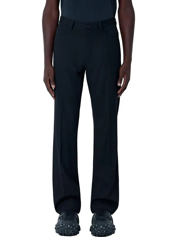 Balenciaga Tailored Wool-blend Pants - Black
