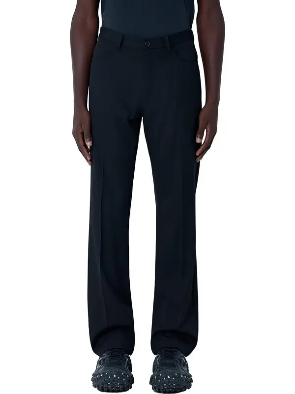 Balenciaga Tailored Wool-blend Pants - Black
