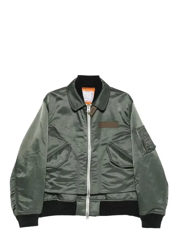 Sacai Jackets Bomber Jackets - Green