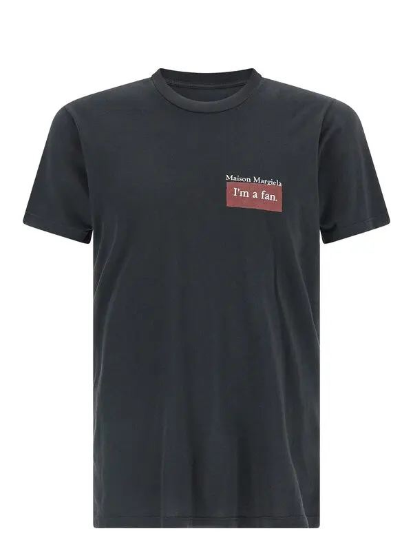 MAISON MARGIELA Printed T-shirt - Black