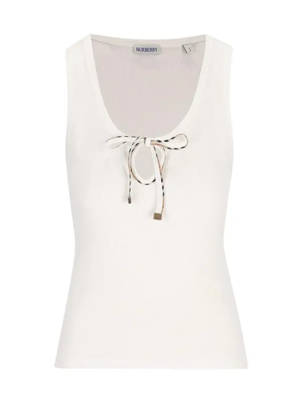 Burberry Cotton Tank Top - Multicolor