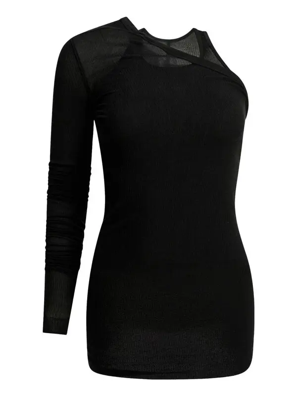 Rick Owens Cotton Banana Tank Top - Black