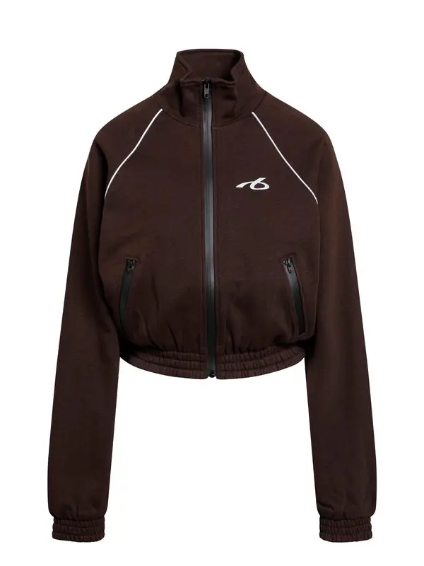 Balenciaga Techwear Zip-up Jacket - Brown