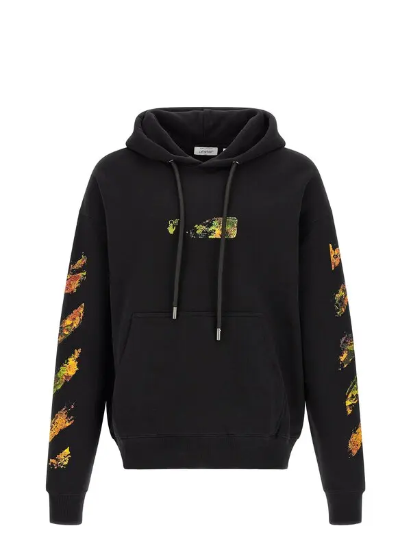 Off-White Spices Arrow Skate Hoodie - Black