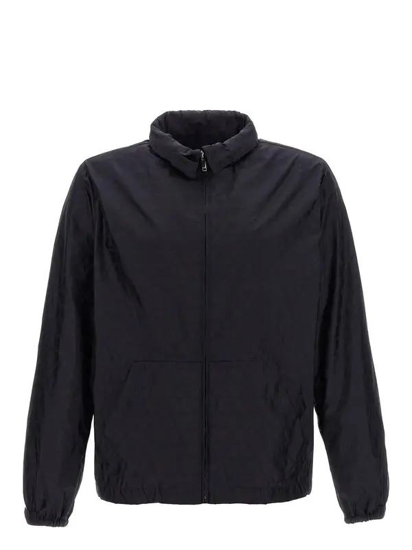 Valentino Garavani Toile Iconographe Windbreaker - Blue