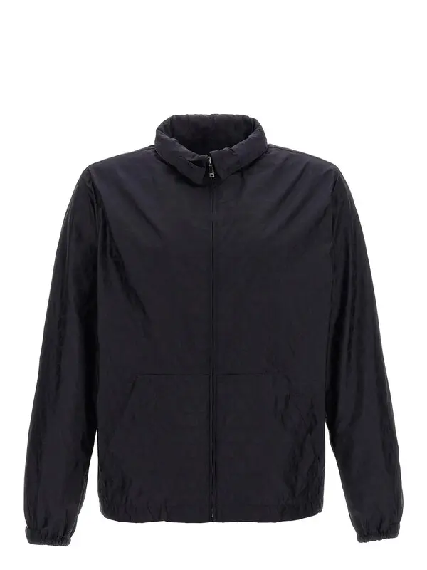 Valentino Garavani Toile Iconographe Windbreaker - Blue