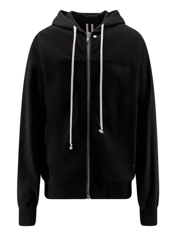 Rick Owens Jersey Windbreaker Jacket - Black