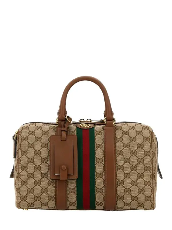Gucci Gg Fabric Medium Ophidia Handbag - Multicolor