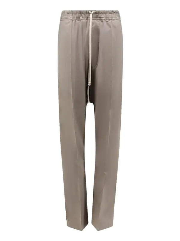 Rick Owens Cotton Trousers - Gray