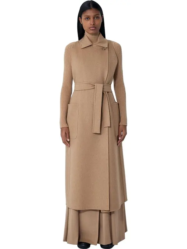 Max Mara Tailored Maxi Waistcoat - Multicolor