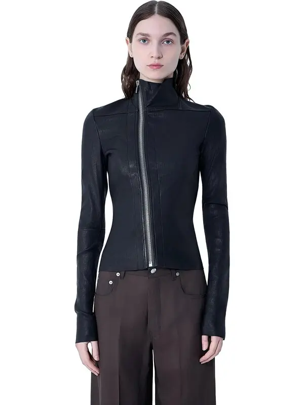 Rick Owens Gary Leather Jacket - Black