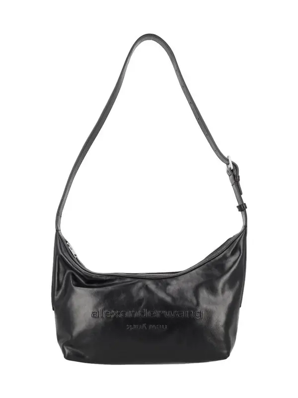 Alexander Wang Medium Leather Hobo Bag - Black