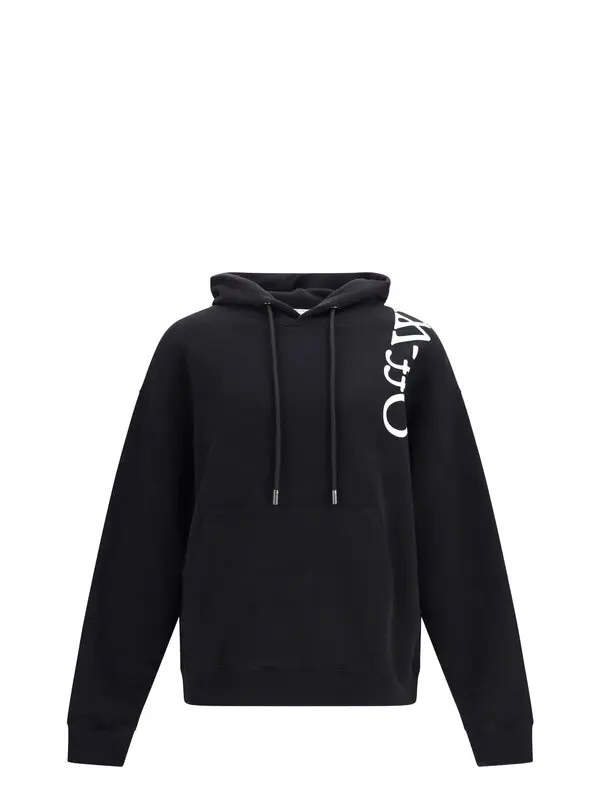 Off-White Vertical Bookish Skate Hoodie - Black